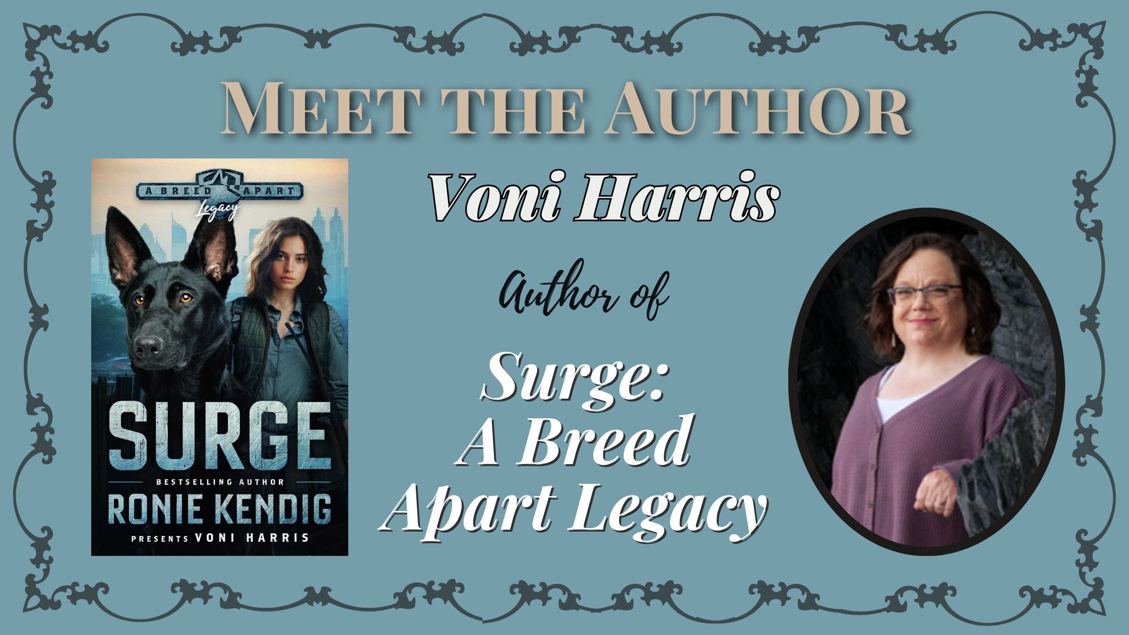 Meet Voni Harris, author of Breed Apart Legacy: Surge | Crystal Caudill